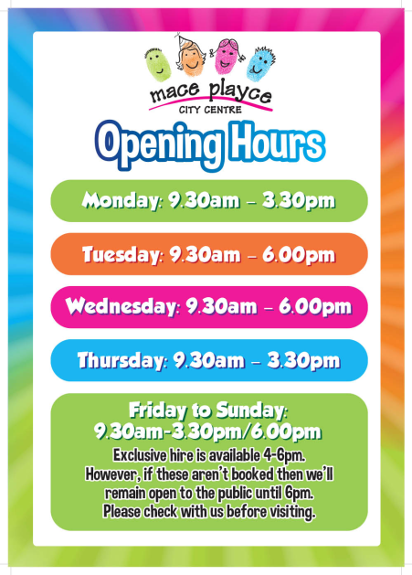 City Centre - Soft Play Centre Chelmsford